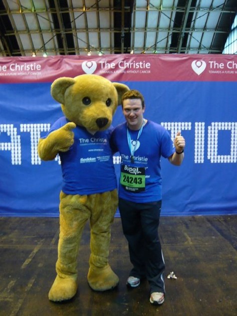 Jonathan Forbes is fundraising for THE CHRISTIE CHARITY