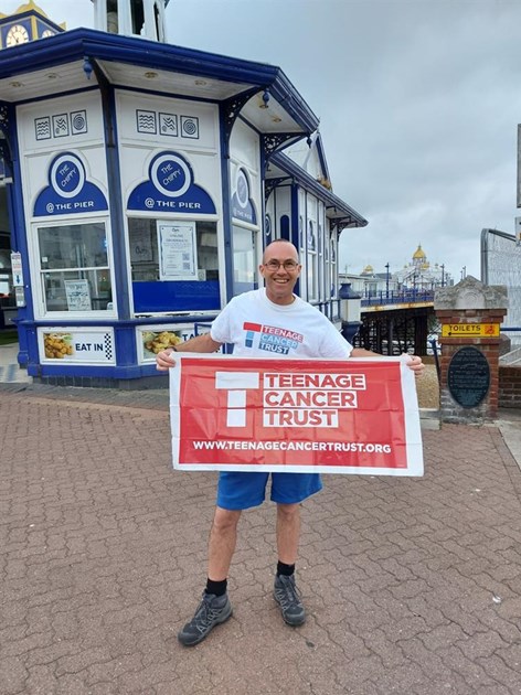 Stuart Chappell is fundraising for Teenage Cancer Trust