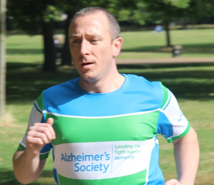 Mark Neill is fundraising for Alzheimer's Society