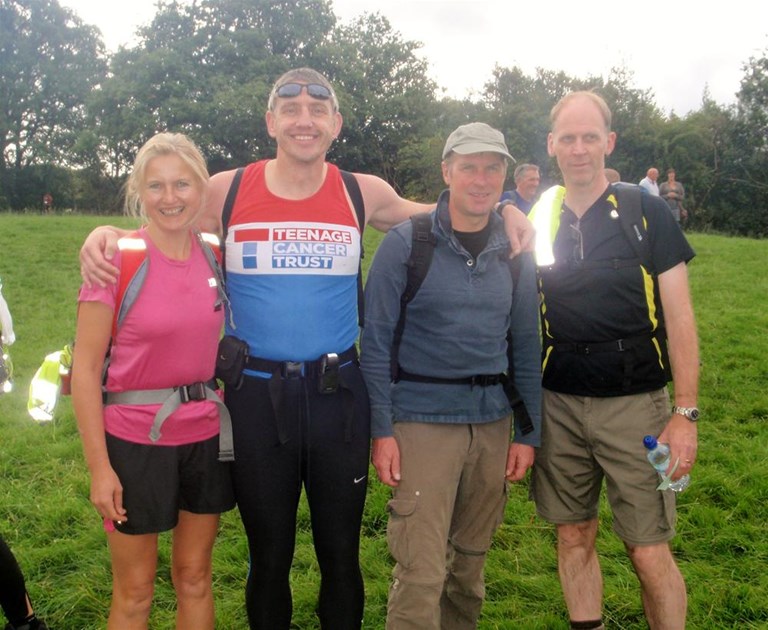 Christopher Homan is fundraising for Teenage Cancer Trust