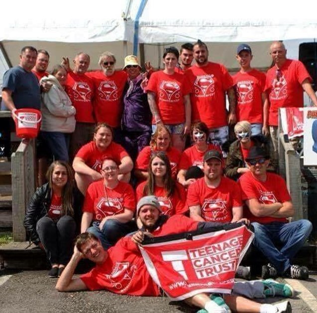 The ATeam is fundraising for Teenage Cancer Trust