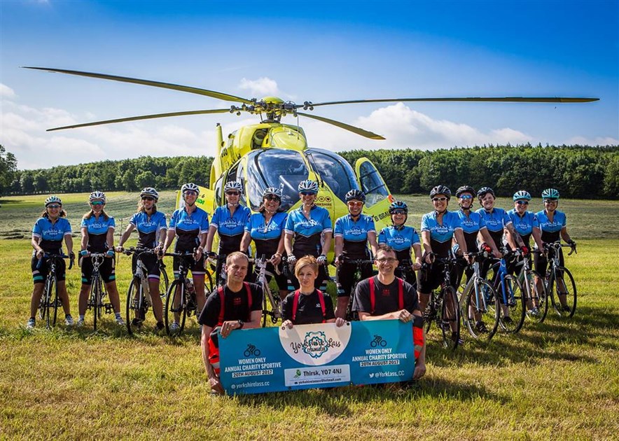 Judith karen Worrall is fundraising for Yorkshire Air Ambulance Charity
