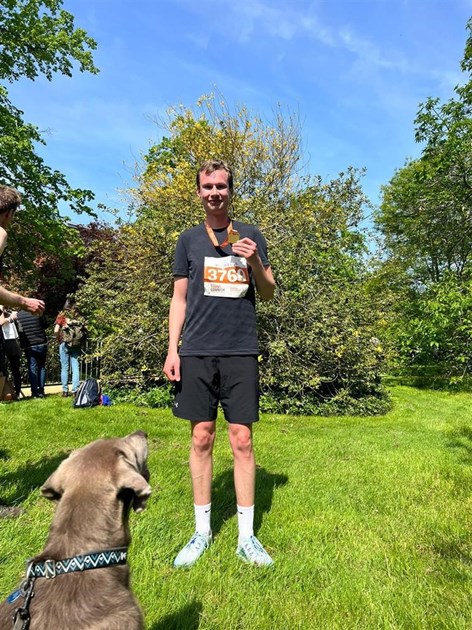 Callum Ellison is fundraising for Guide Dogs