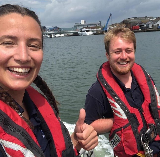 Kitty Norman and Stirling Taylor is fundraising for RNLI - Royal ...