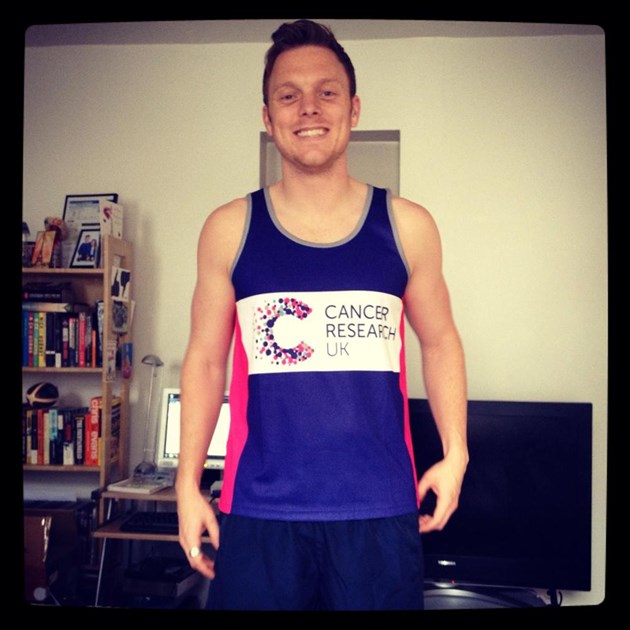 Brett Vincent is fundraising for Cancer Research UK