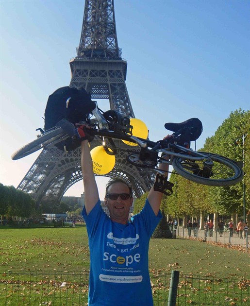 Steve Unwin is fundraising for Scope