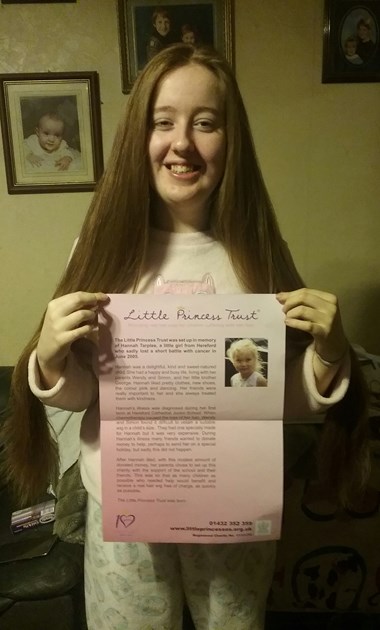 Bethany Hilton is fundraising for Little Princess Trust