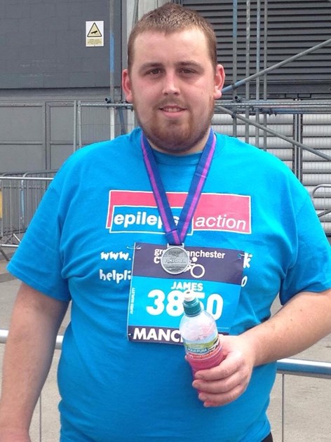 James Hamlett is fundraising for Epilepsy Action