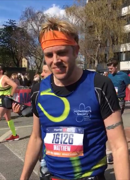 Matthew Howes is fundraising for Alzheimer's Society
