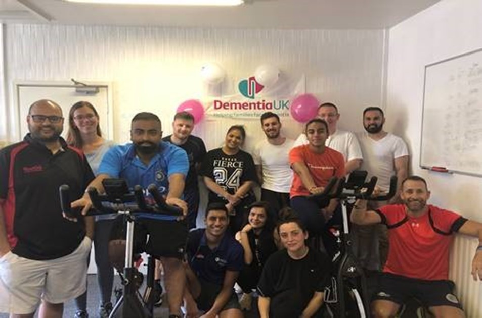 Nathan Turley is fundraising for Dementia UK