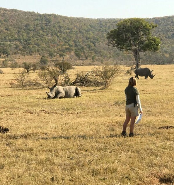 Pip Myram is fundraising for Save the Rhino International