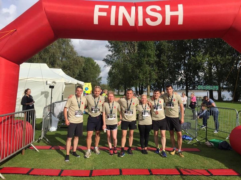 1MWD Regt Runners is fundraising for Army Benevolent Fund