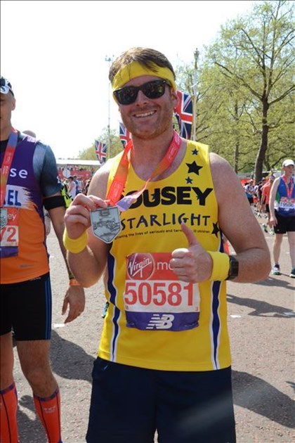Paul Rouse is fundraising for Starlight UK