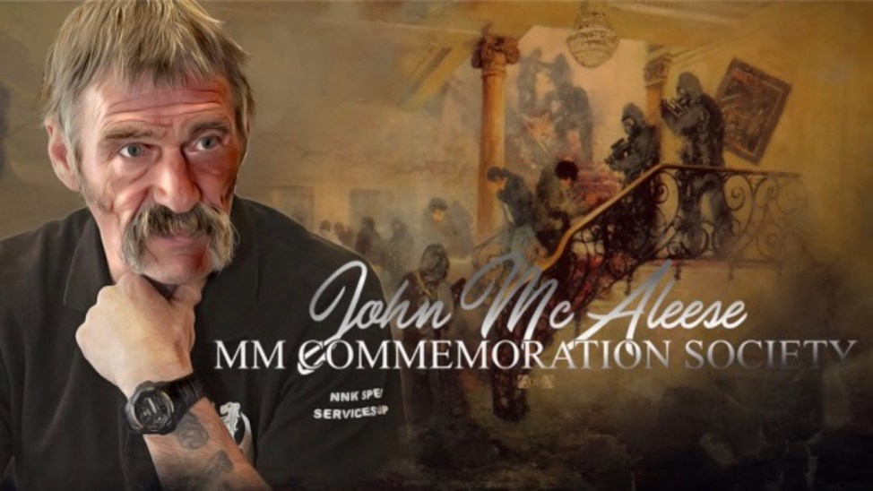 John McAleese MM Commemoration Society - JustGiving