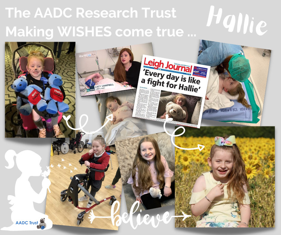 AADCd 3 WISHES for 2023 Campaign - JustGiving