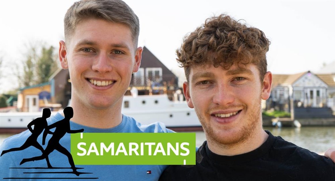 Sam Doherty is fundraising for Samaritans