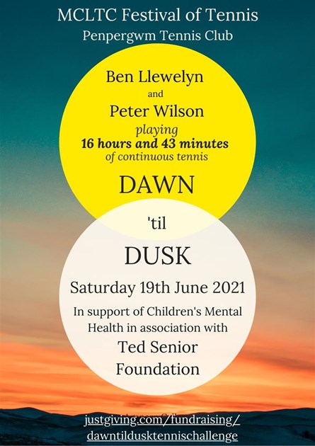 Ben Llewelyn is fundraising for The Ted Senior Foundation