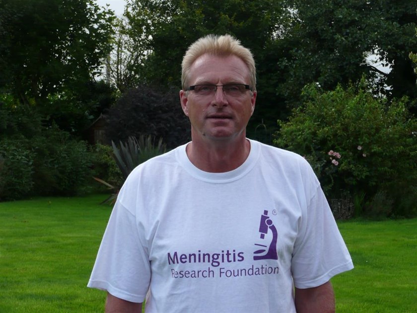Richard Dutton is fundraising for Meningitis Research Foundation
