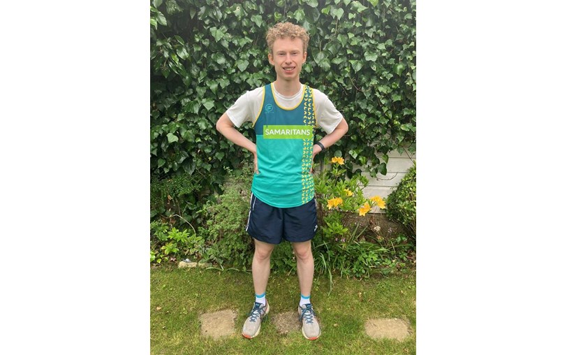 Calum Walker is fundraising for Samaritans