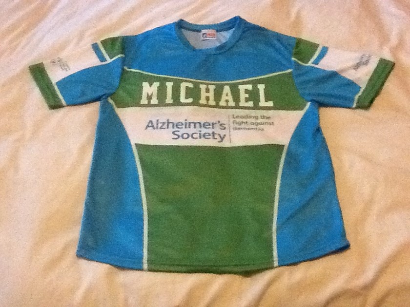 Michael Blackhurst is fundraising for Alzheimer's Society