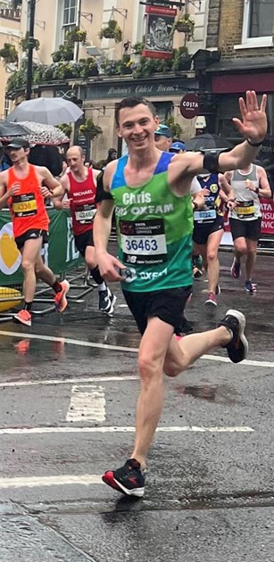 Chris Wilshaw is fundraising for Oxfam GB