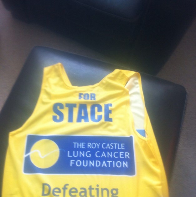 Tom Robson is fundraising for Roy Castle Lung Cancer Foundation