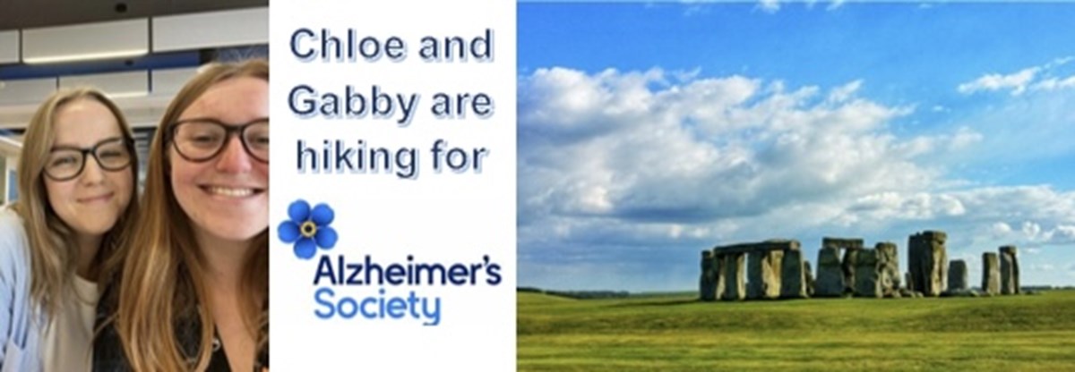 Gabby Powell is fundraising for Alzheimer's Society