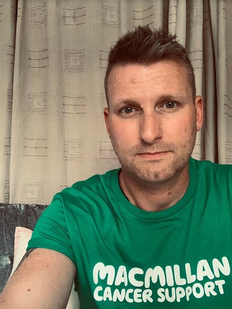 Graeme Dutton is fundraising for Macmillan Cancer Support