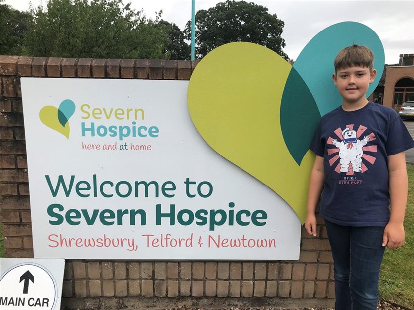 Isaac Stroud is fundraising for Severn Hospice