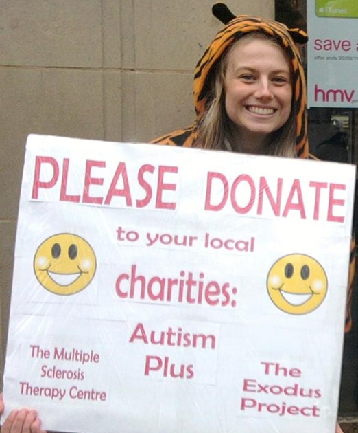 Ruby Merriman is fundraising for Sheffield RAG (Raising and Giving)