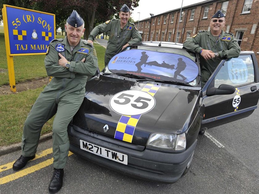 ROBBO ROBERTSON is fundraising for Help for Heroes