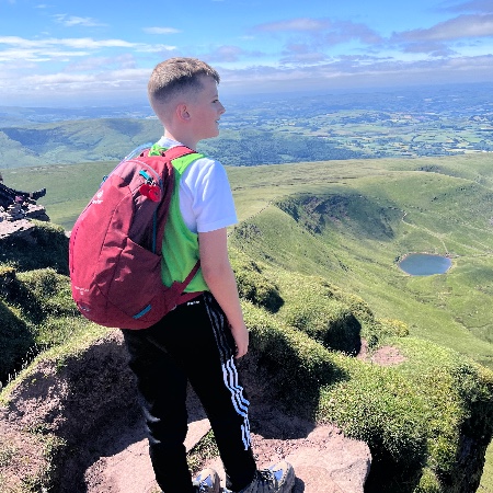Theo Reed is fundraising for Tŷ Hafan