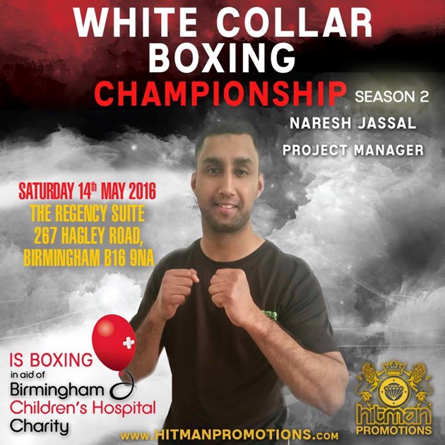 Naresh Jassal is fundraising for Birmingham Children’s Hospital Charity