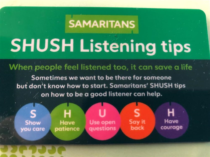 Rob Mackay is fundraising for Central London Samaritans