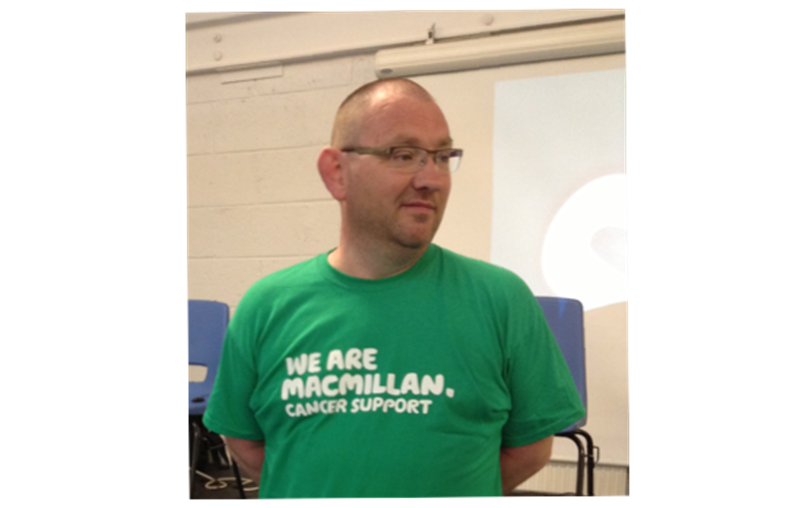 Derek Sharkey is fundraising for Macmillan Cancer Support