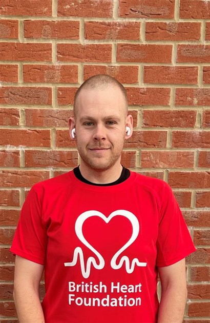 Louis Bailey is fundraising for British Heart Foundation