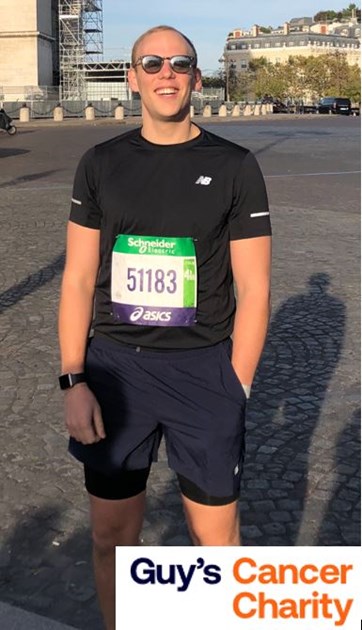 James Calvert is fundraising for Guy's Cancer Charity
