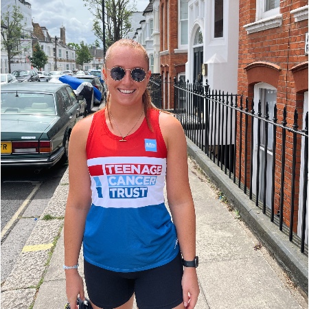 Lucy Walls is fundraising for Teenage Cancer Trust