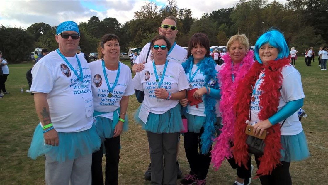 Debbie Outten is fundraising for Alzheimer's Society