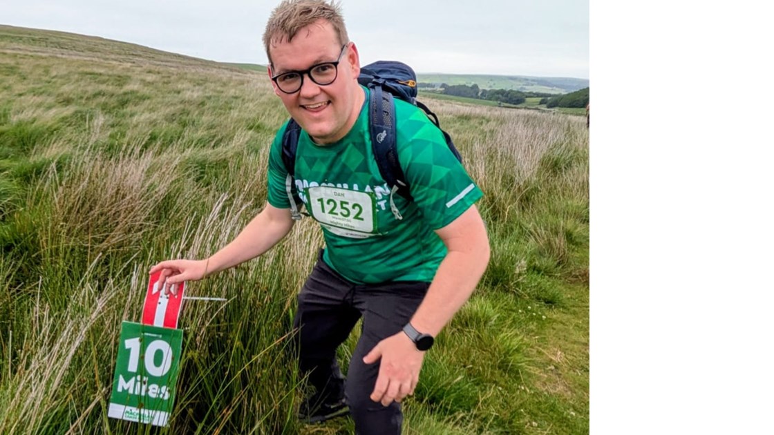 Daniel Titchener is fundraising for Macmillan - Mighty Hike