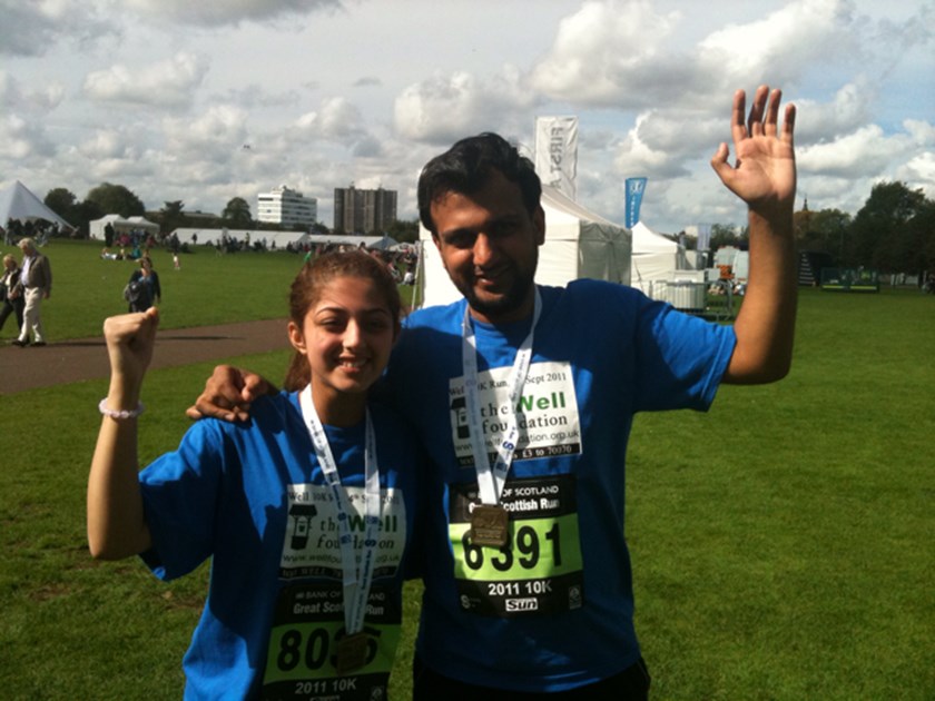 Imran Bashir is fundraising for The Well Foundation