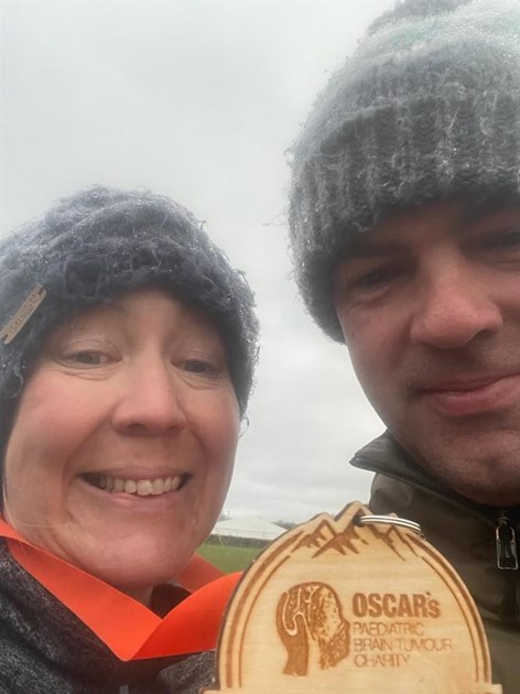 Angie Downs is fundraising for OSCAR's Paediatric Brain Tumour Charity