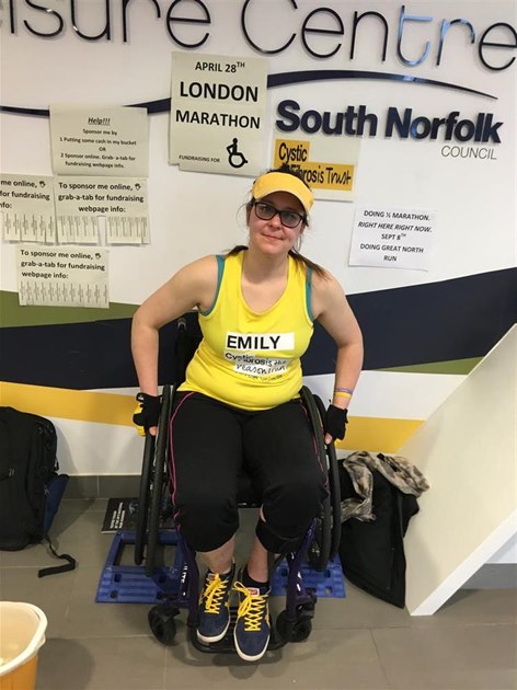 Emily Parr is fundraising for Cystic Fibrosis Trust