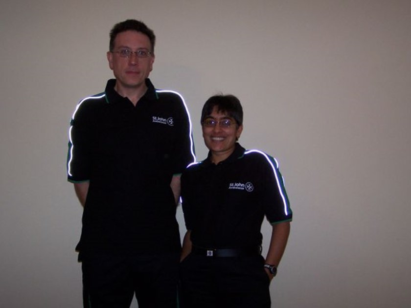 Darren Cash is fundraising for St John Ambulance