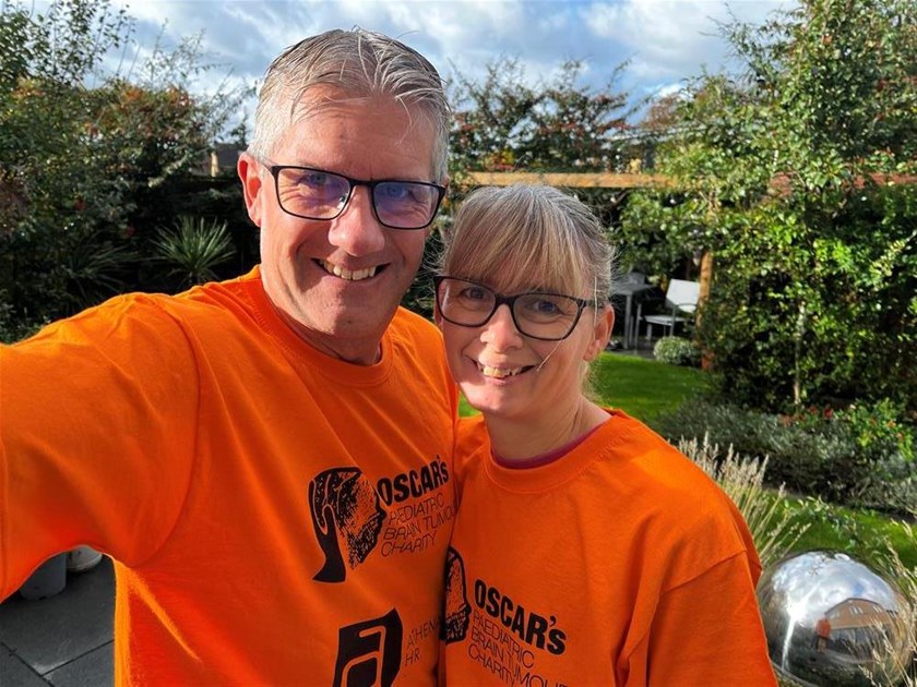 David Wragg is fundraising for OSCAR's Paediatric Brain Tumour Charity