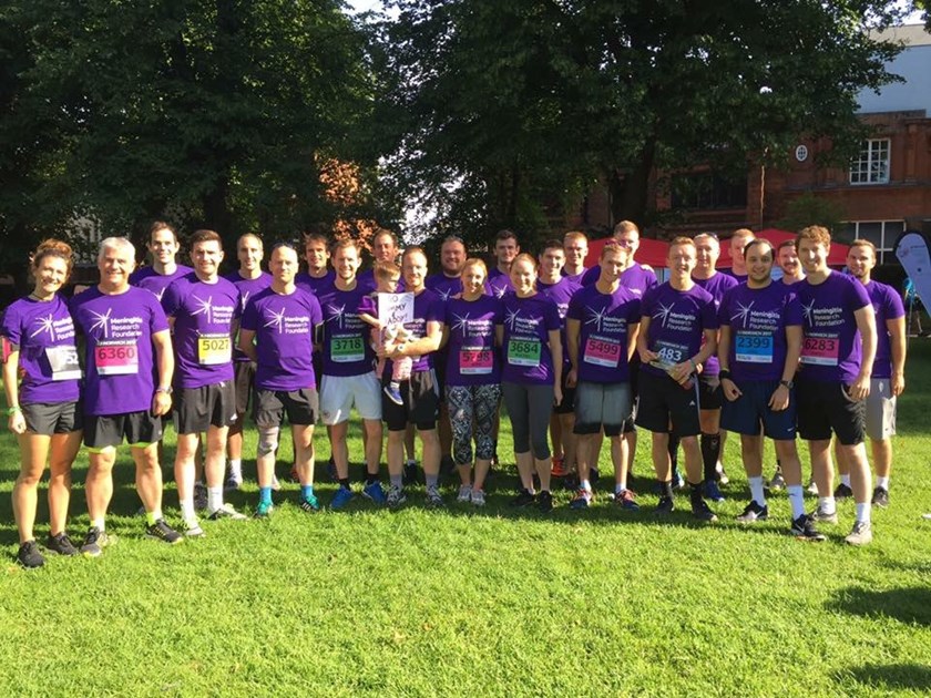 Danny Sweatman is fundraising for Meningitis Research Foundation