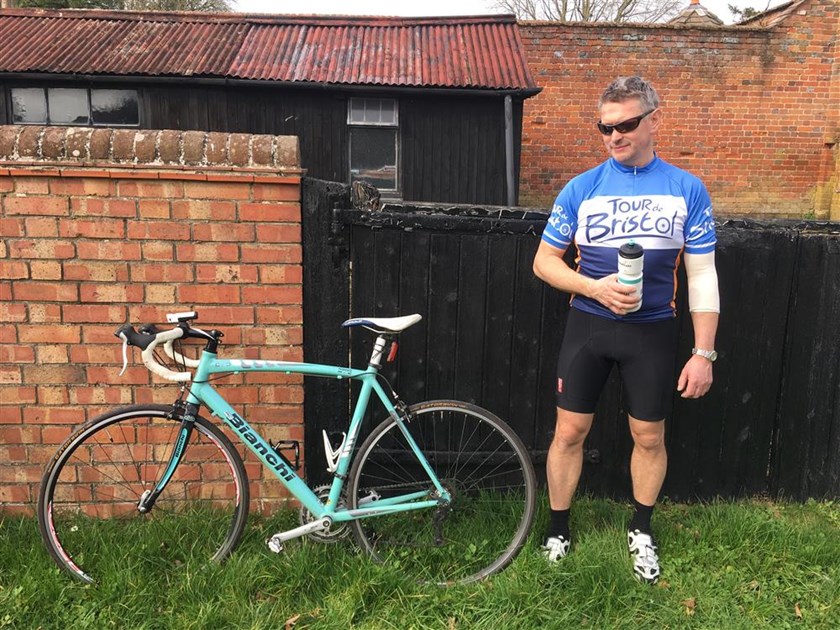 Darren Blanche is fundraising for St Peter's Hospice