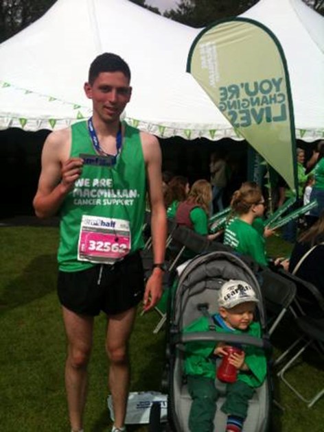 Kyle Macintyre is fundraising for Macmillan Cancer Support