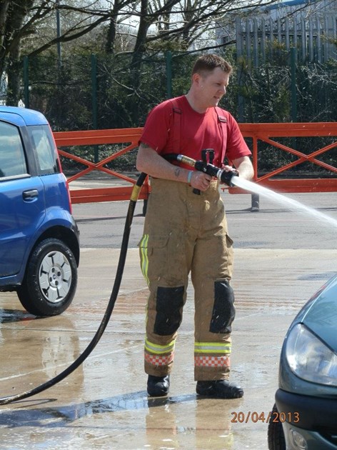 Desmond Moore is fundraising for The Fire Fighters Charity