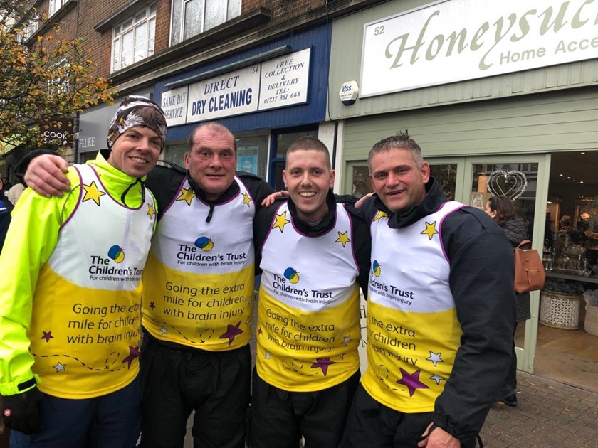 Sam Stockdale is fundraising for The Children's Trust